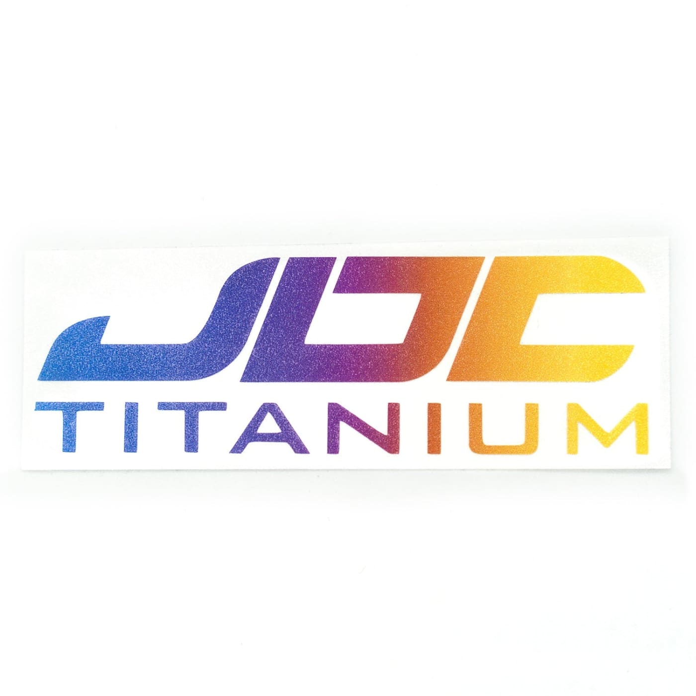 Blackline Performance - JDC Titanium Vinyl Logo